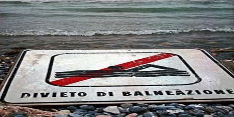 DIVIETO DI BALNEAZIONE