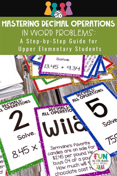 Mastering Decimal Operations In Word Problems A Step By Step Guide For