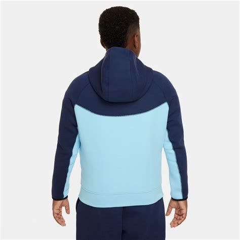 Nike Sweat à Capuche Nsw Tech Fleece 24 Bleu Marinebleunoir Enfant