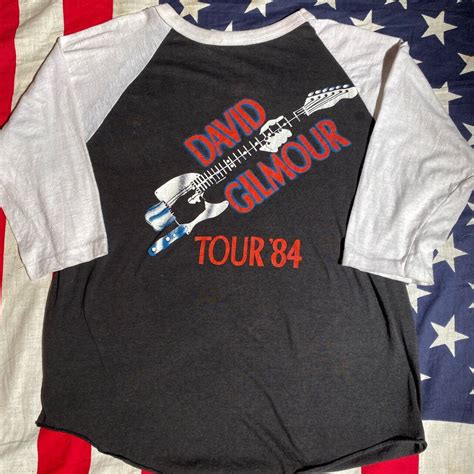 Vintage Dave Gilmour Tour Shirt Gem