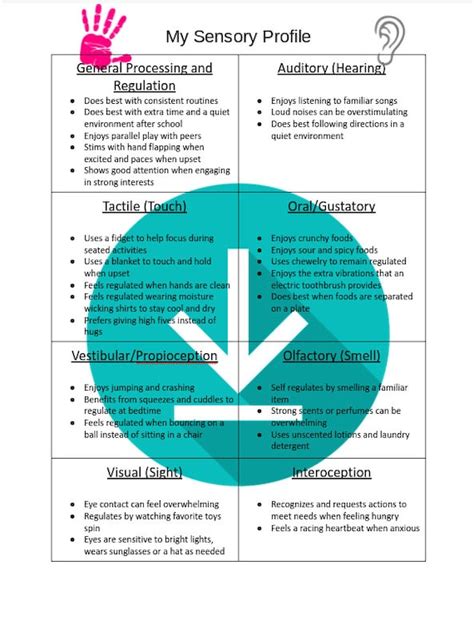 Sensory Profile The Sensory