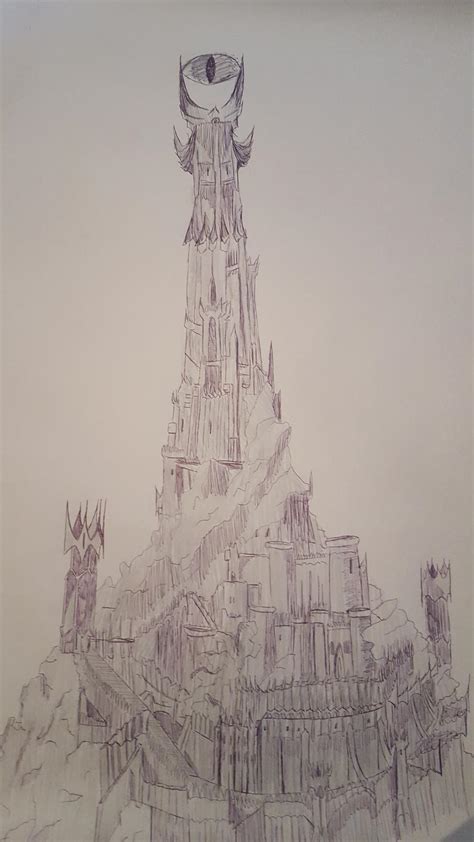 Sauron Tower By Faaldovah On Deviantart