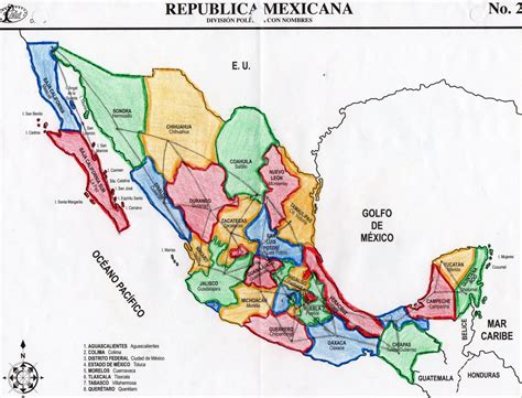 Mapa De La Republica Mexicana Mapa De La Republica Me Vrogue Co