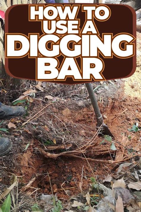How To Use A Digging Bar Step By Step Guide