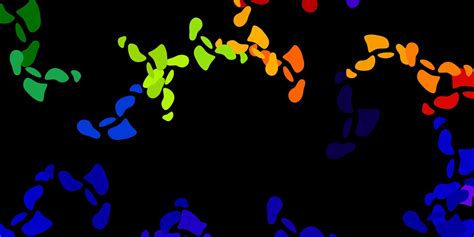 Dark Multicolor Vector Template With Abstract Forms 2670896 Vector Art At Vecteezy