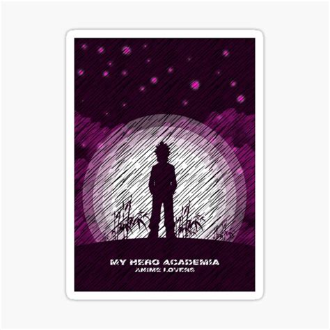 My Hero Academia Anime Sticker For Sale By Athengid Redbubble