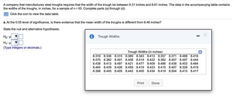 solved b determine the test statistic round to two decimal