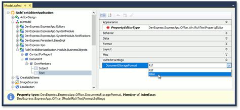How To Customize The Rich Text Editors Xaf Cross Platform Net App