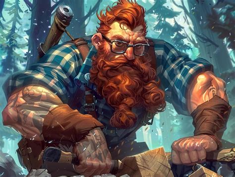Premium Photo A Cartoon Of A Bearded Man With A Gun In His Hand