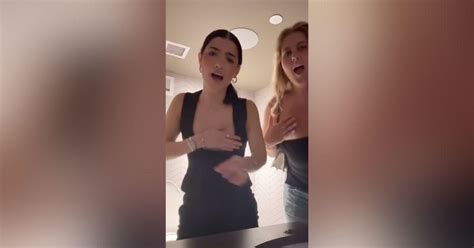 Charli Damelio Nearly Has A Nip Slip In Tiny Black Dress Watch