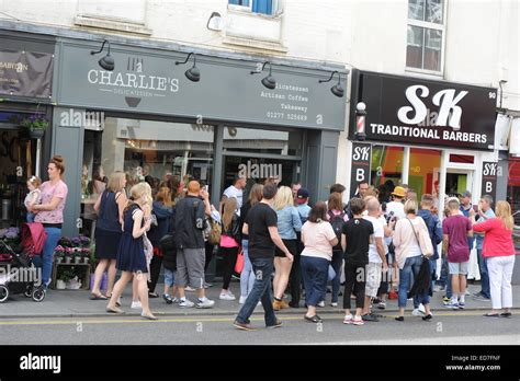 Charlies Delicatessen Grand Opening In Brentwood Essex Featuring Joey