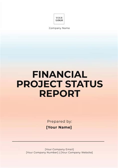 Free Stoplight Project Status Report Template To Edit Online