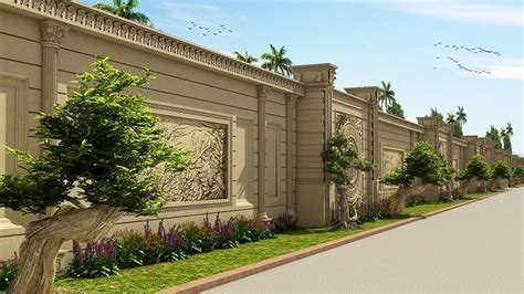 Top 999 Boundary Wall Design Images Amazing Collection Boundary Wall