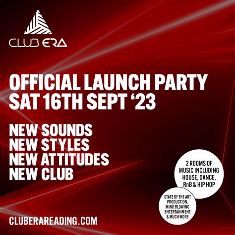 Tickets On Sale Now Club Era Launch Party Sold Out At Club Era