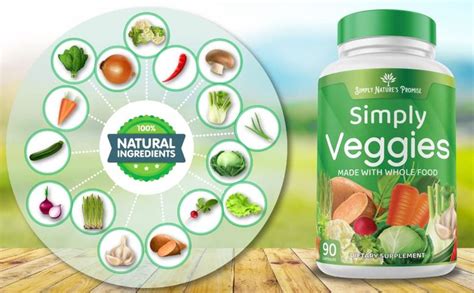 Simply Nature S Promise Fruit And Vegetable Supplements 90 Veggie