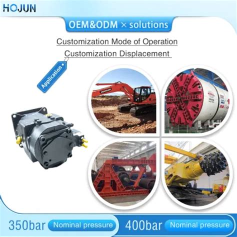 Hydraulic Pump Rexroth Of A11vo Series Plunger Piston Pump Motor Parts