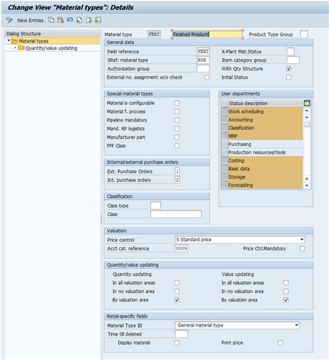 Material Type Configuration Sap Community