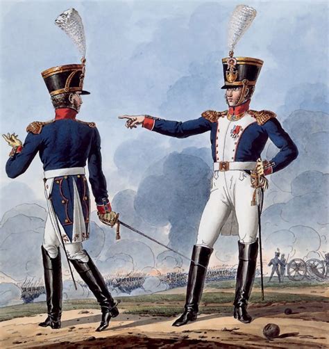 Carle Vernet La Grande Armée De 1812 Line Infantry Chef De
