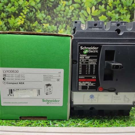 Promo Mccb Schneider Breaker Nsx F A Phase P Lv Tm D Tele Diskon Di Seller