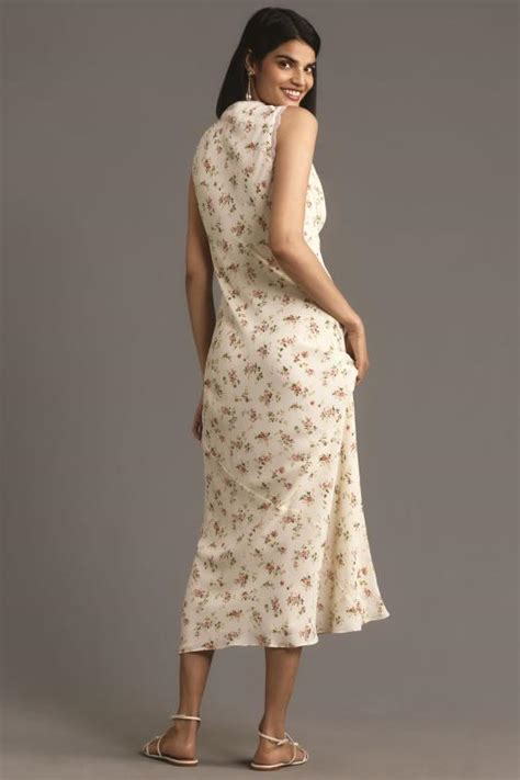 Reformation Sharla 미디 드레스 앤트로폴로지 한국 공식 스토어 유니크한 여성 패션 및 라이프스타일 편집샵