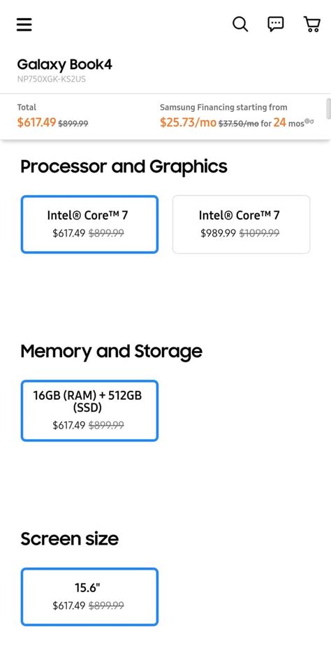 Whats The Difference For Processor Here R Galaxybook