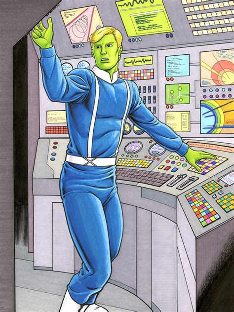 Brainiac 5 From The Legion Of Super Heroes In Brendon And Brian Fraim