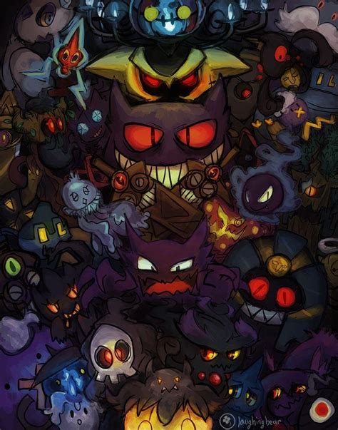 Ghost Type Pokémon Wallpapers Wallpaper Cave