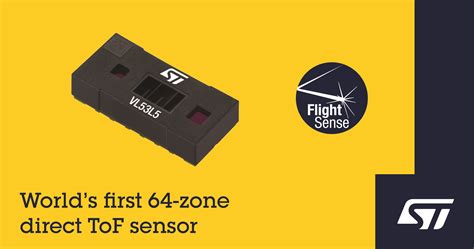 ST Claims First Zone ToF Sensor Electronics Weekly