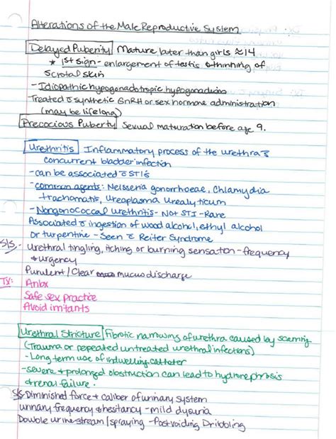 Advanced Pathophysiology Handwritten Notes Etsy