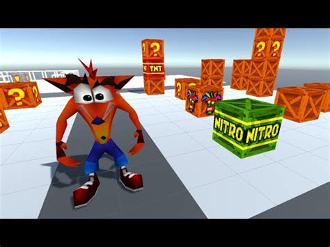 Daniel Gilchrist Crash Bandicoot PS1 In Unity Testing Objects Crashy News