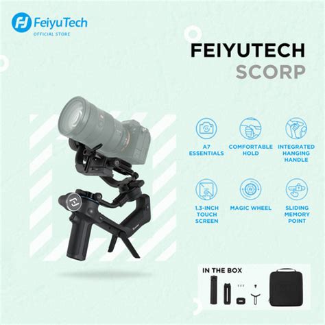 Jual Feiyu Scorp 3 Axis Camera Handheld Stabilizer Follow Focus