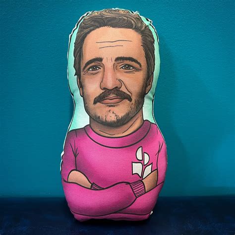 Repop Ts Pedro Pascal Inspired Plush Doll