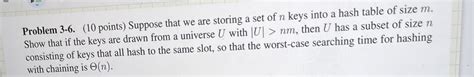Solved Problem 3 6 10 ﻿points ﻿suppose That We Are