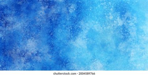 종이 질감 아쿠아렐레 진한 파란색 수채화 스톡 일러스트 2134759691 Shutterstock