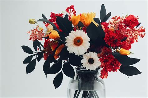 Premium Photo Beautiful Flower Composition With Tulip Flower Shop