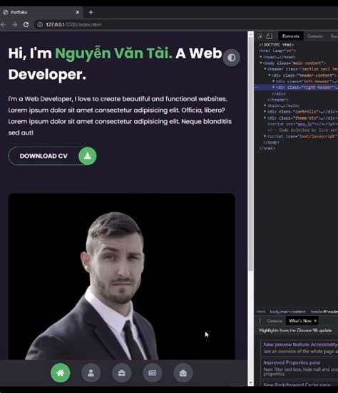 Where Should I Put The Primary Navigation In This Modern Design Html