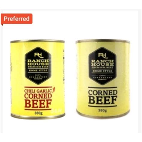 Ranch House Premium Corned Beef Home Style 380 Grms Shopee Philippines