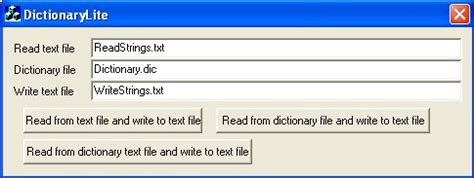 A Lite Memory Dictionary CodeProject