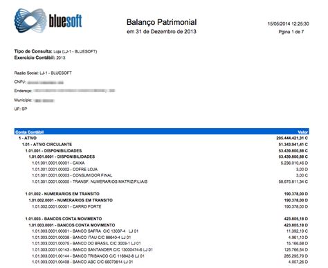 Novo Modelo De Balanço Patrimonial Blog Bluesoft Erp
