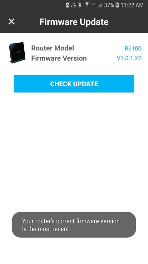 Solved R6100 Not Updating To Latest Firmware Netgear Communities