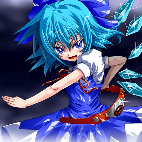 Cirno Cirno Сырно Touhou Project Touhou Project Touhou Тохо Anime Art Anime