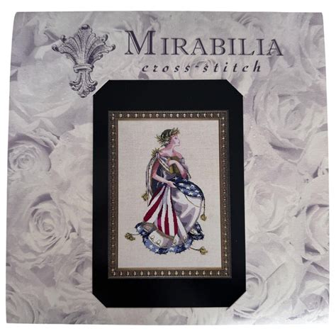 Mirabilia Cross Stitch Pattern Queen Of Freedom Nora Corbett Chart Only Patriotic Mdl6426 Flag