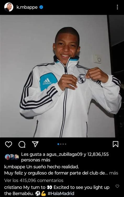 El Mensaje De Cristiano Ronaldo A Kylian Mbappé Tras Fichar Por El Real