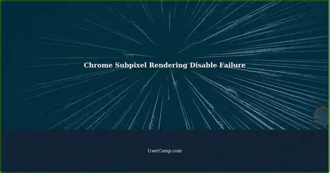 Chrome Chromium Disable Font Subpixel Positioning Not Working