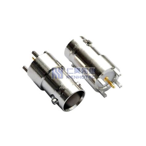 Coaxial Connector BNC Straight Jack Female Pin Panel Mount Through Hole