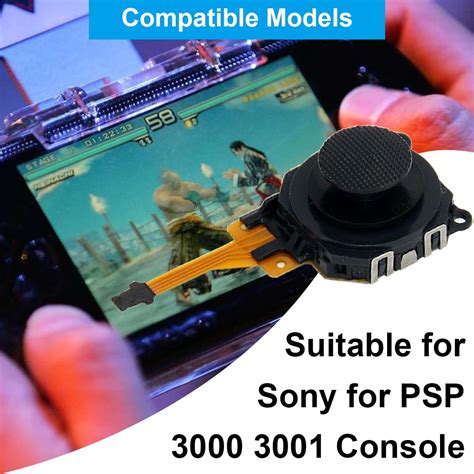 Psp Joystick Psp 3000 Replacement Joystick 3d Analog Thumbstick Controller For Psp 3000 And 3001