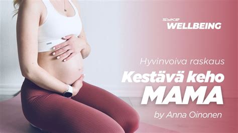 Raskausajan Tietopaketti Ja Treeniohjelmat Laadukkaan Verkkokurssin Muodossa Odottavalle äidille