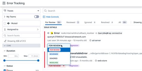 Regression Detection