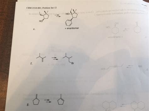 Solved Propose a synthesis of the following molecules Choose | Chegg.com