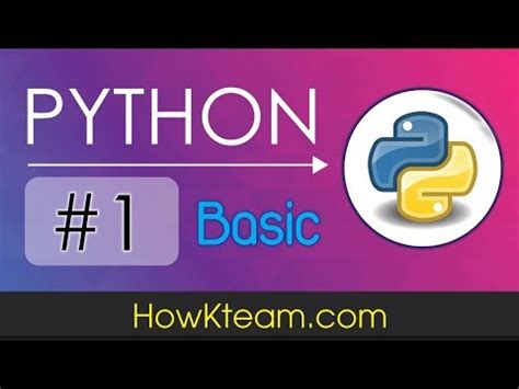 Khóa học lập trình Python cơ bản Bài 1 Giới thiệu ngôn ngữ lập